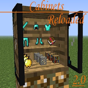 Мод Cabinets Reloaded для Minecraft 1.8, 1.7.10, 1.6.4